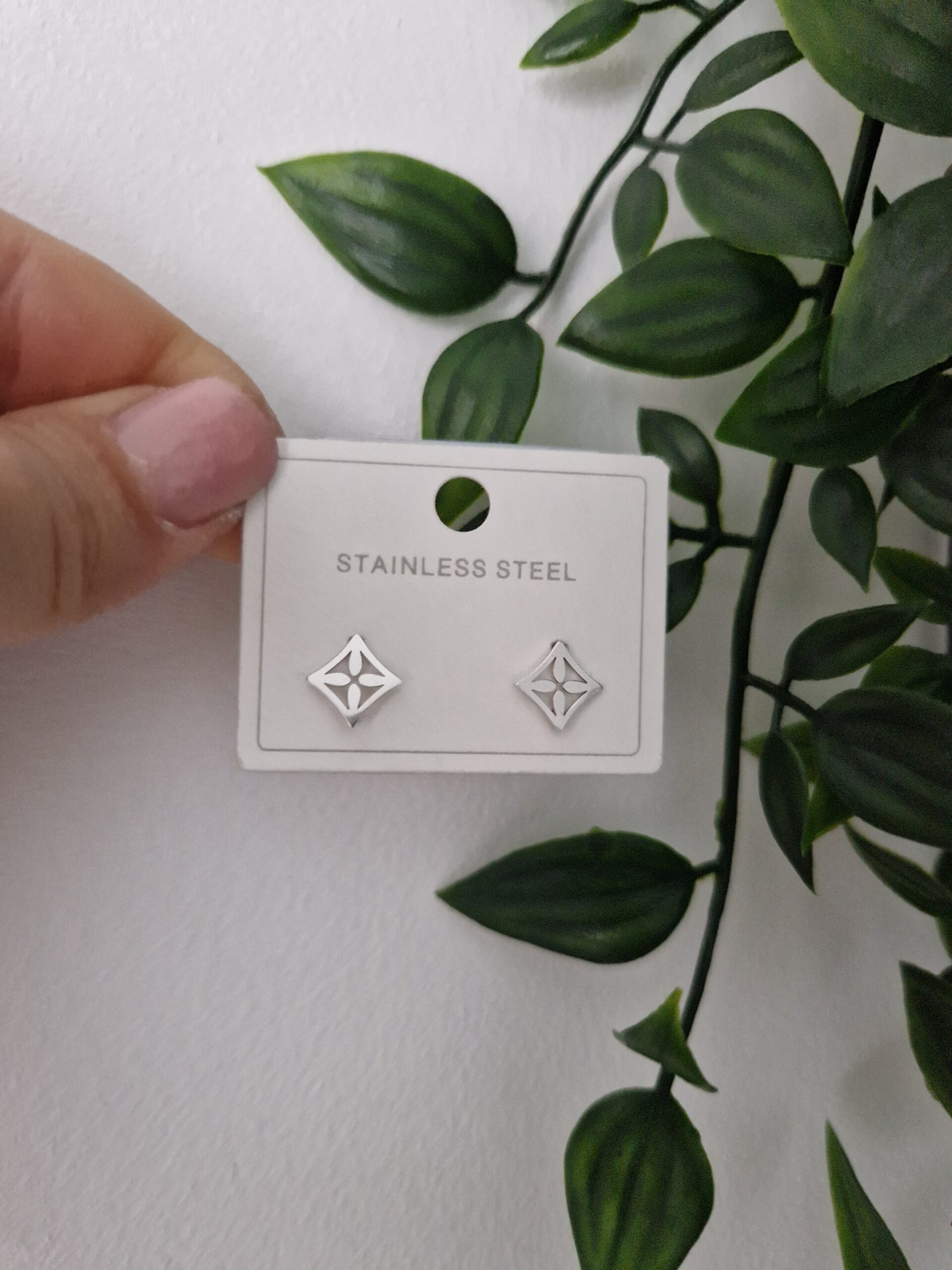 Lilou Silver Stud Earrings - Be You Jewellery